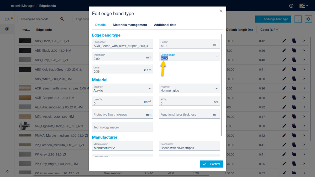 More convenience in operation | homag docs