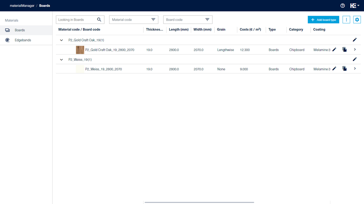 Use our realistic sample data to get a head start getting acquainted with materialManager and ...