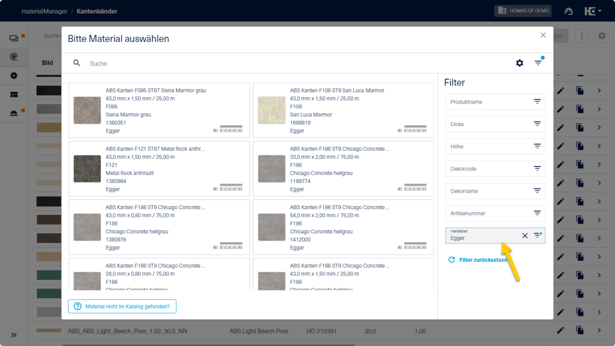 Use EGGER and Hranipex manufacturer data for creating new edgeband ...